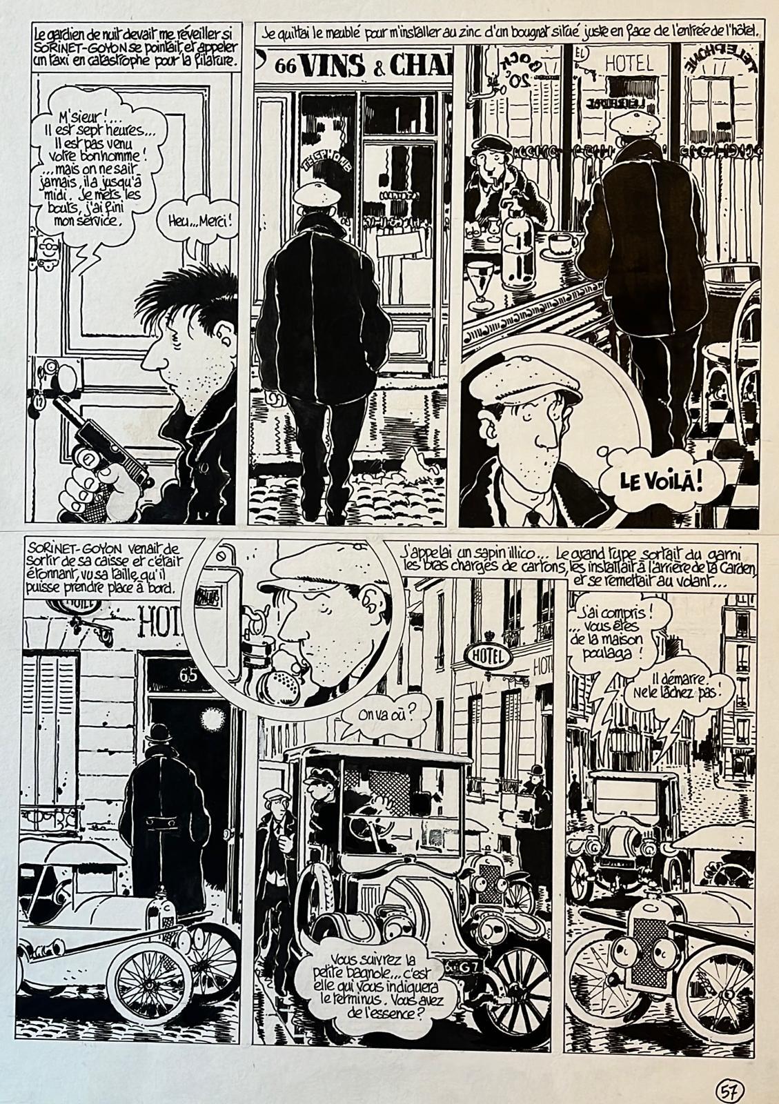 Planche 57 - Le Der des Ders - Tardi - Planche originale