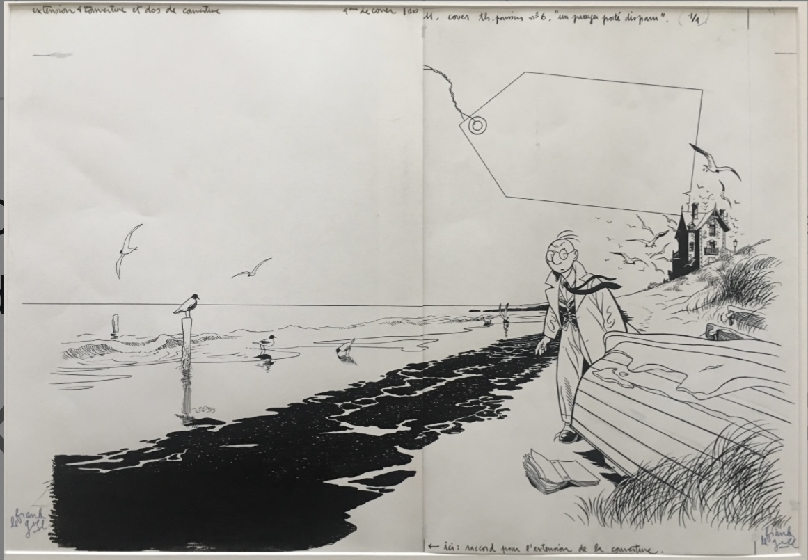 Frank Le Gall, Un passager porté disparu - Couverture originale