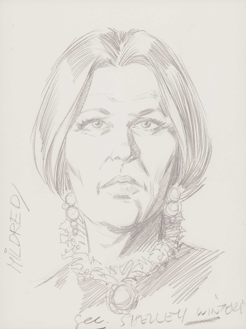 Romero | Design for Modesty Blaise character Mildred - Œuvre originale