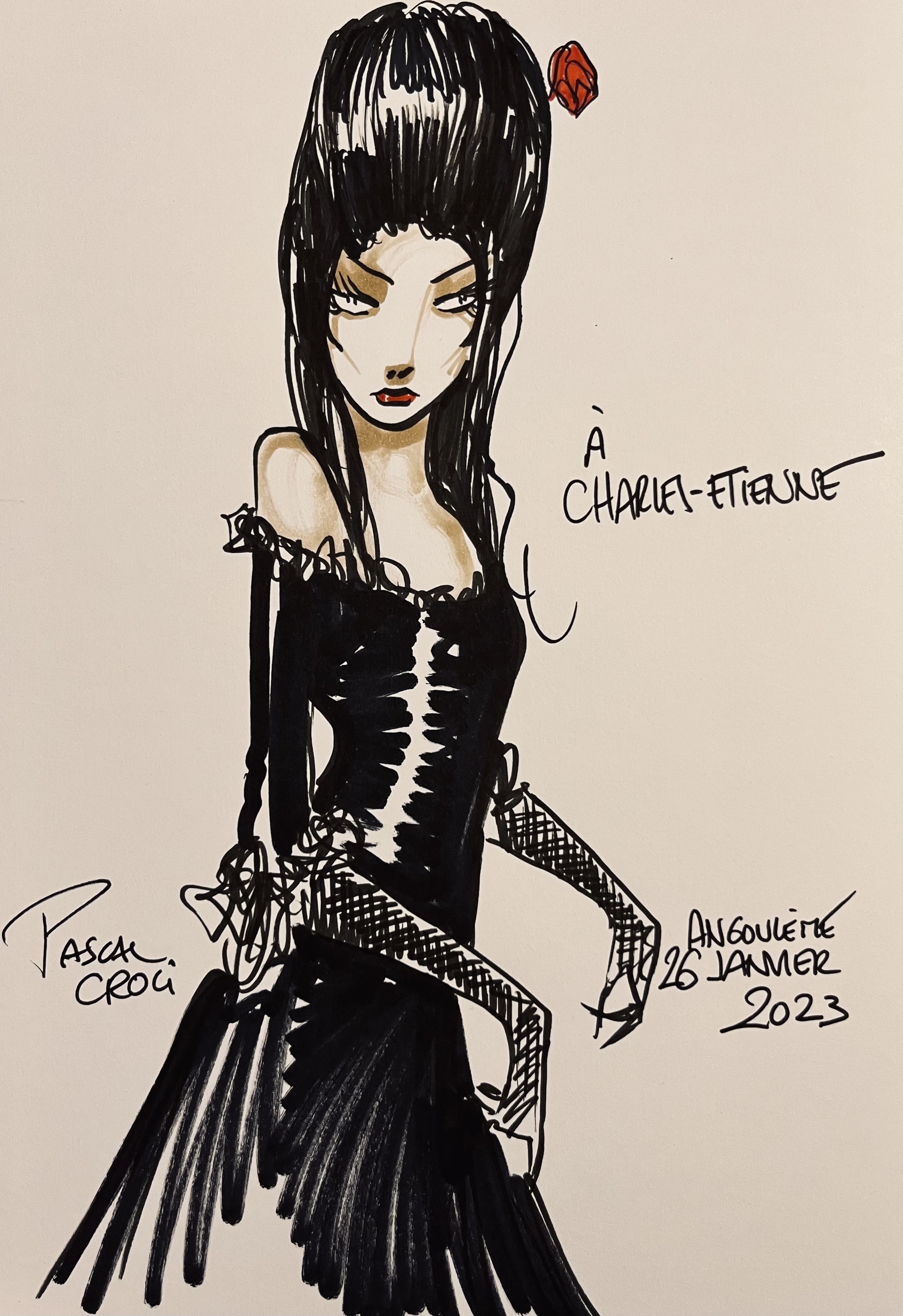 Carmilla par Pascal Croci - Dédicace