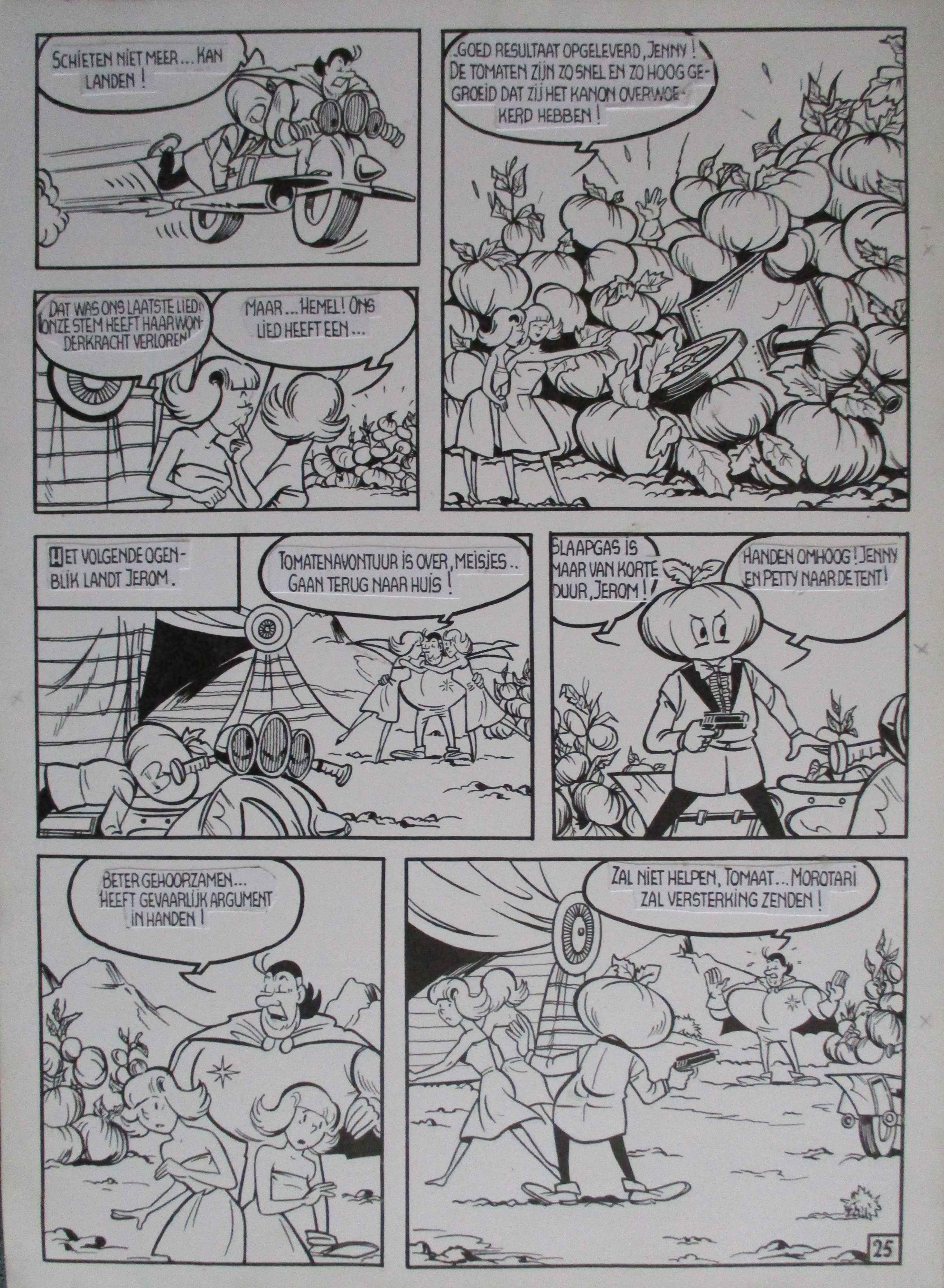 Willy Vandersteen, Studio Vandersteen, Jerom de tomatenbrigade, studio ...