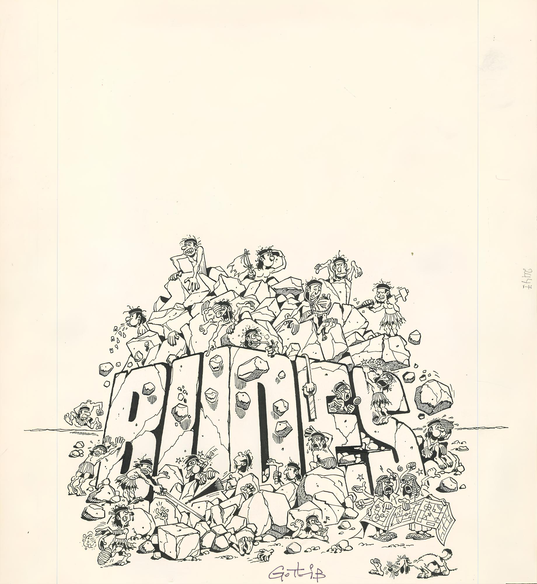 En vente - Gotlib, Le Grand Livre des Bides - Couverture - Couverture ...