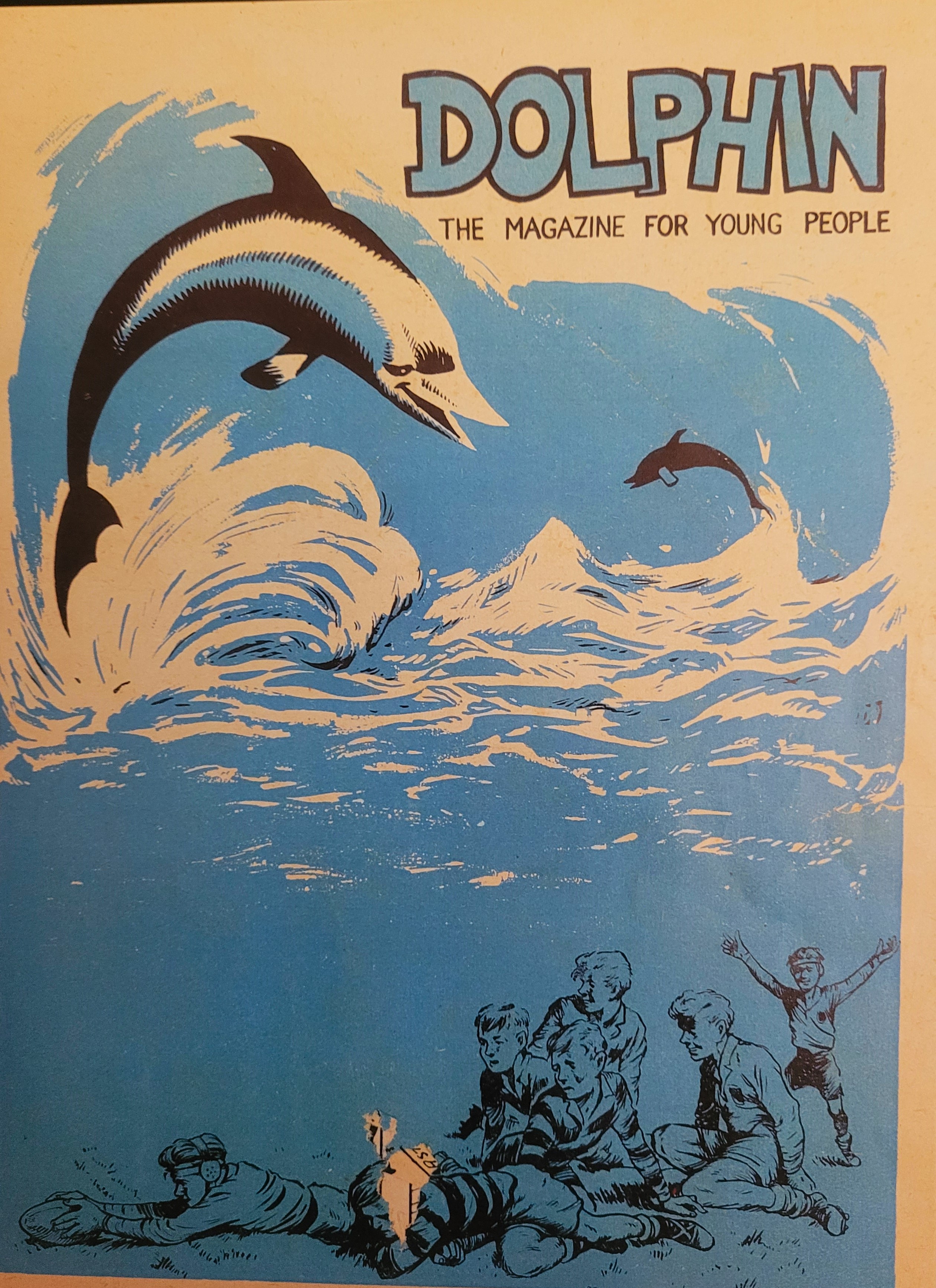 Don Lawrence, Story Dolpin Magazine - Planche originale