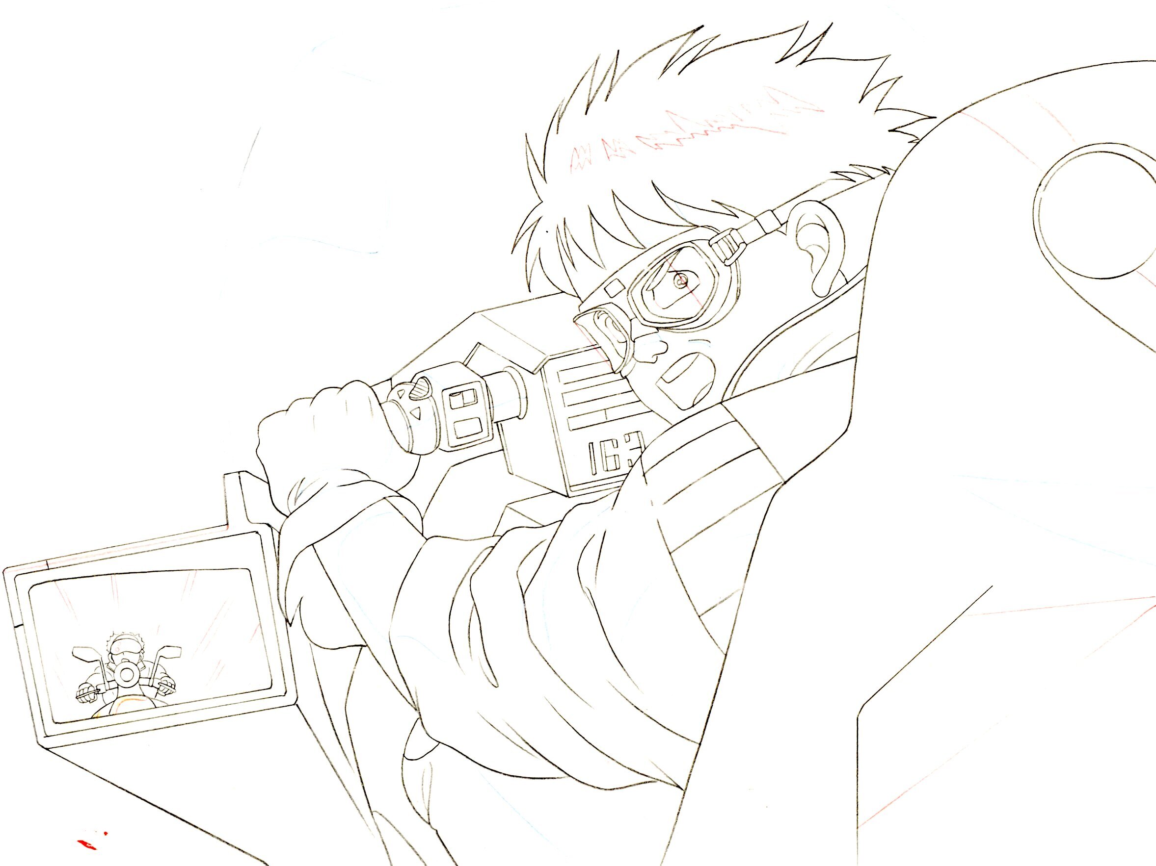 Katsuhiro Otomo, Akira Kaneda (and Tetsuo) Doga de production original ...