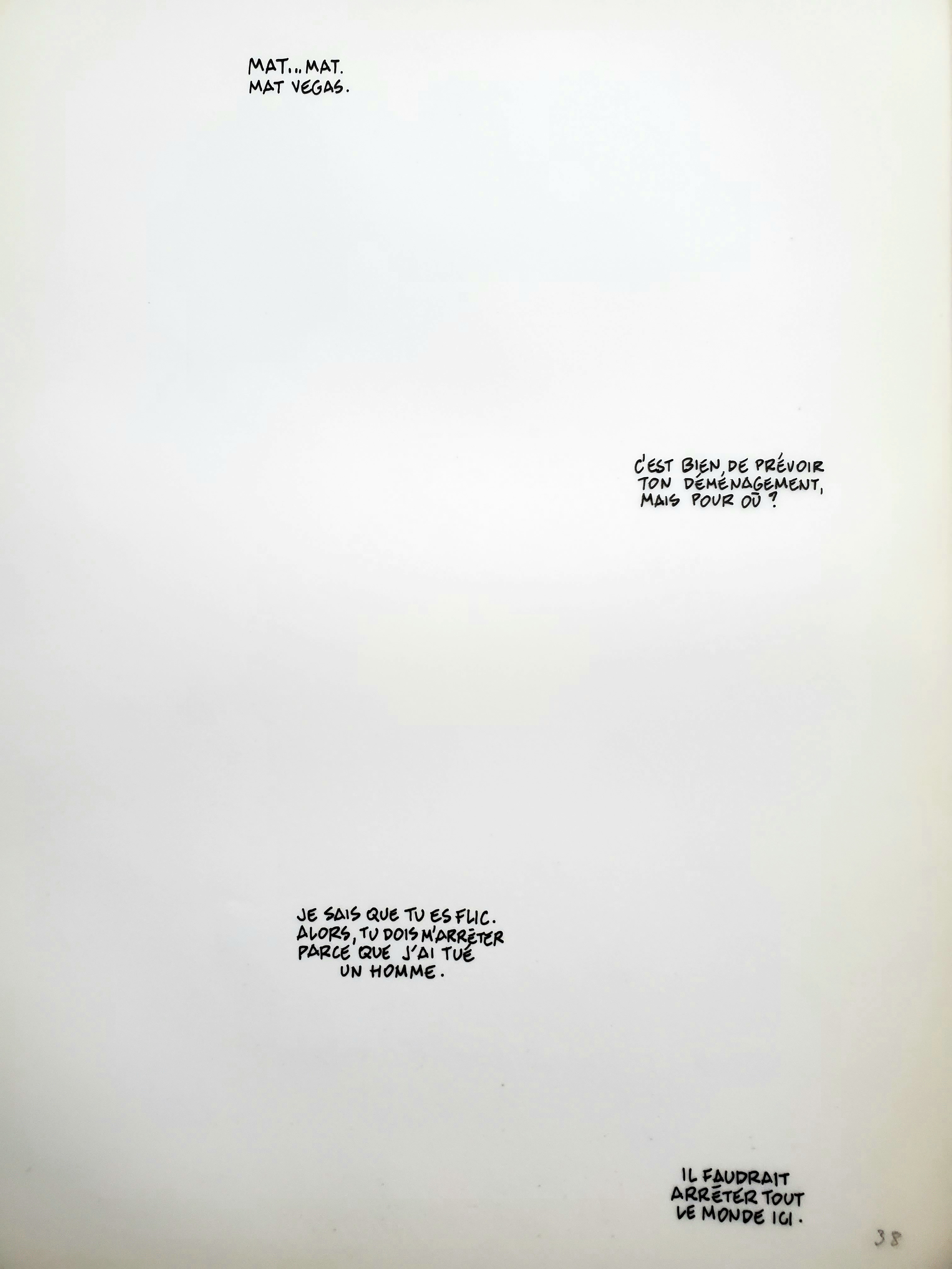 CARLOTTA par Alex Varenne - Planche originale