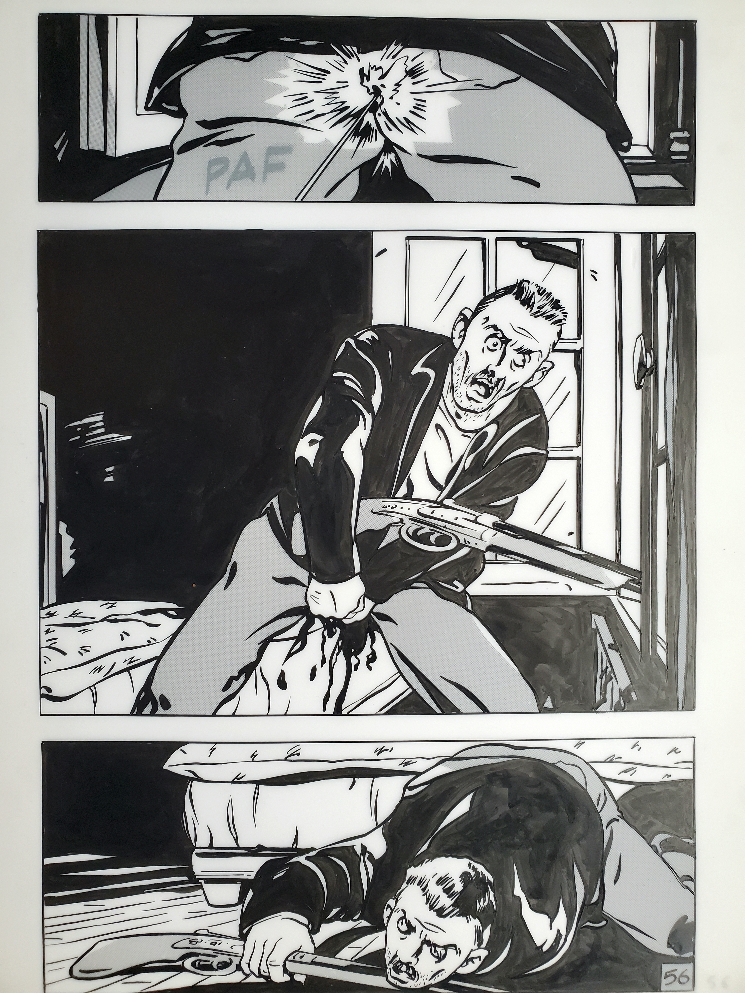 CARLOTTA par Alex Varenne - Planche originale