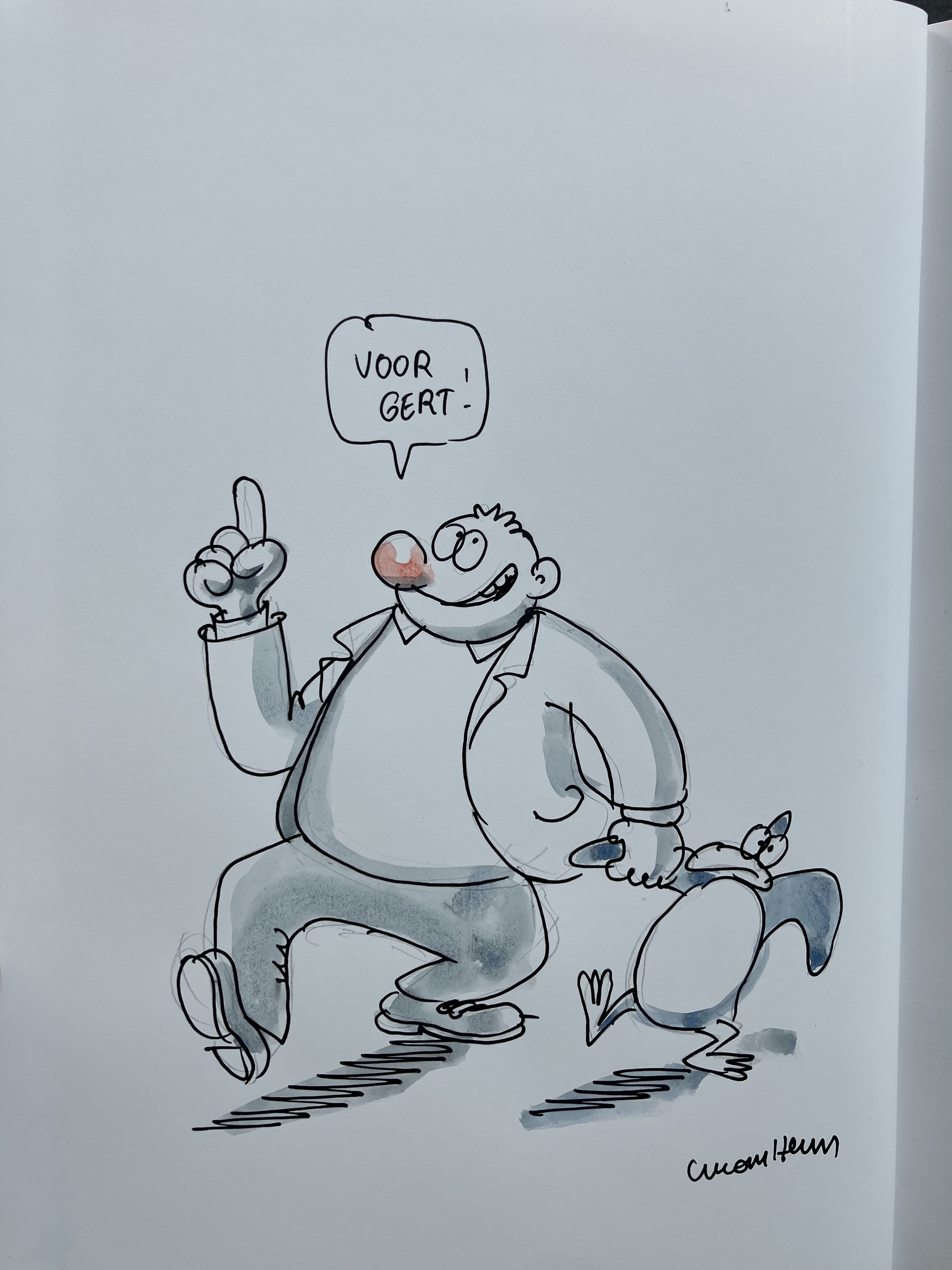 Tom Carbon par Luc Cromheecke - Dédicace