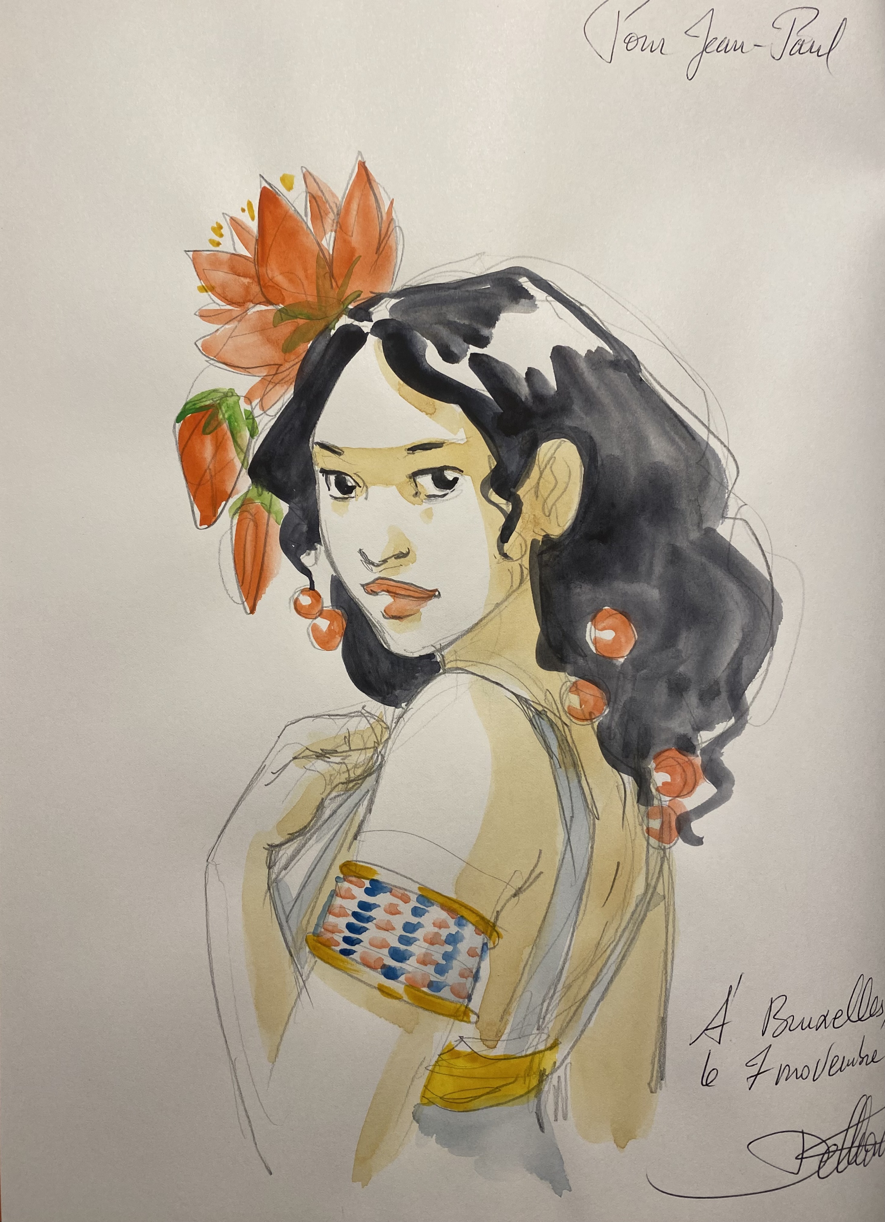 Isabelle Dethan, Illustration originale, Neith, "Le Roi de Paille ...