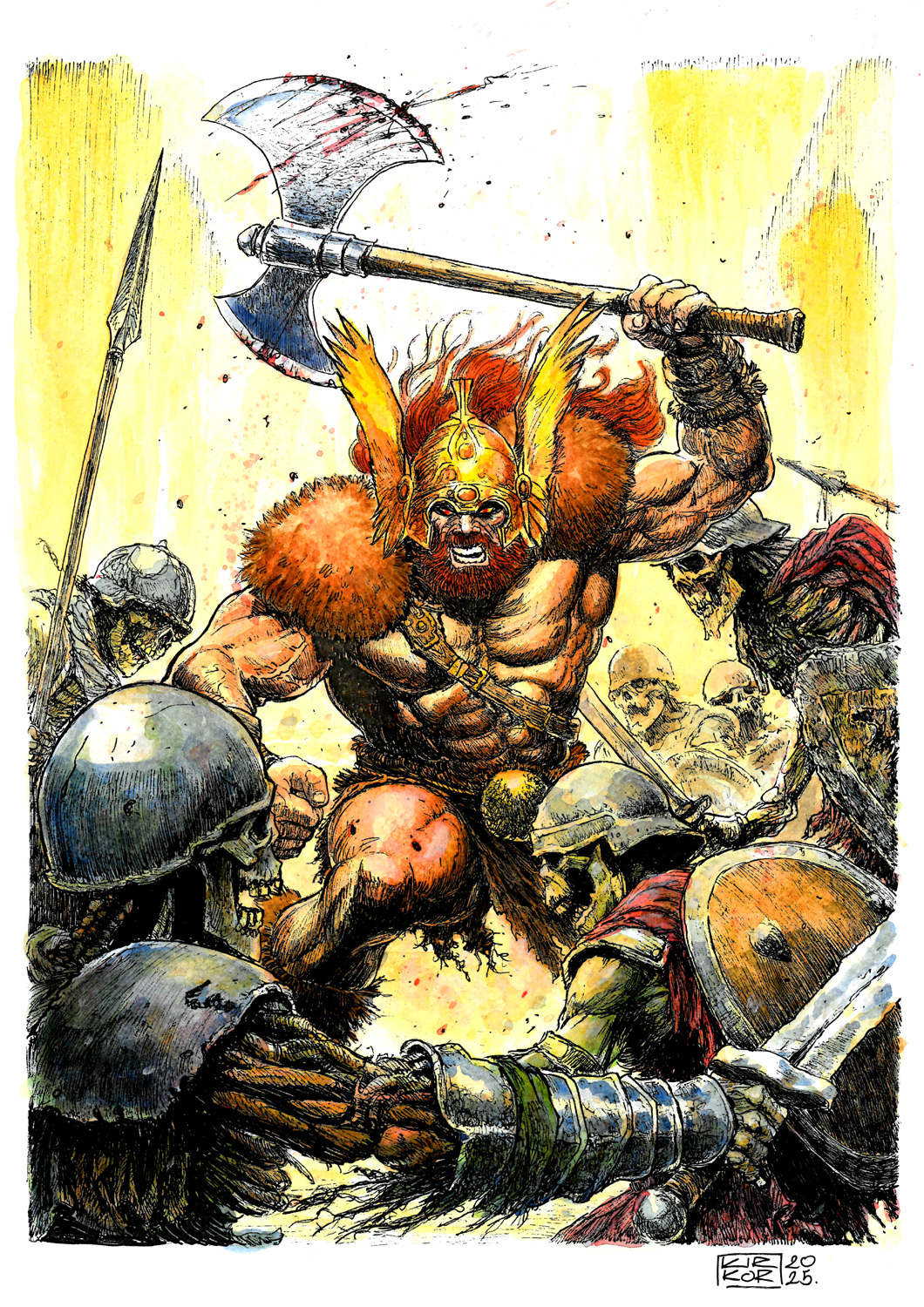 Arkadiusz Klimek, Karl Edward Wagner's Kane - Illustration originale