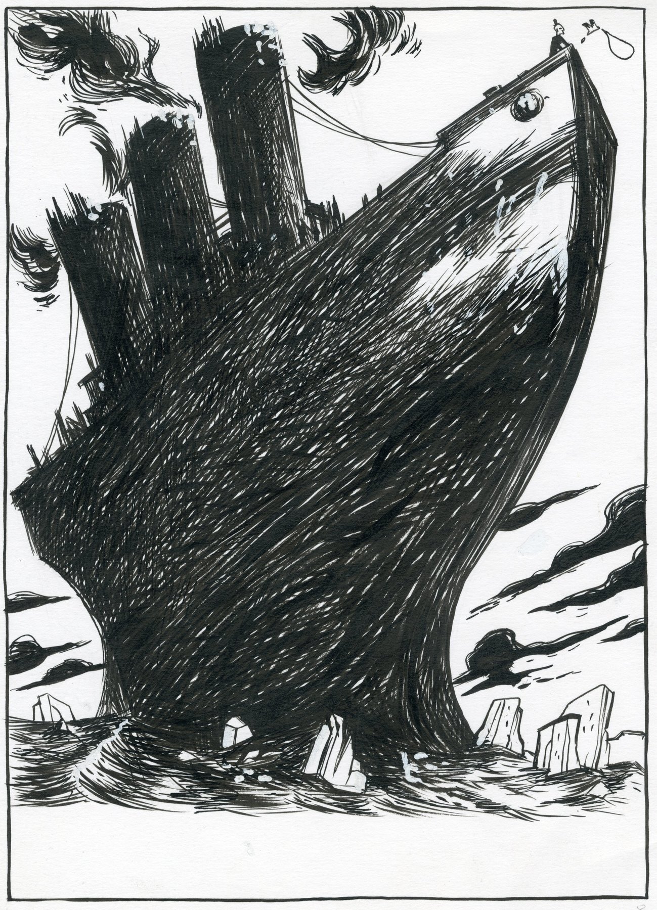 Sans titre par Alfred - Illustration originale