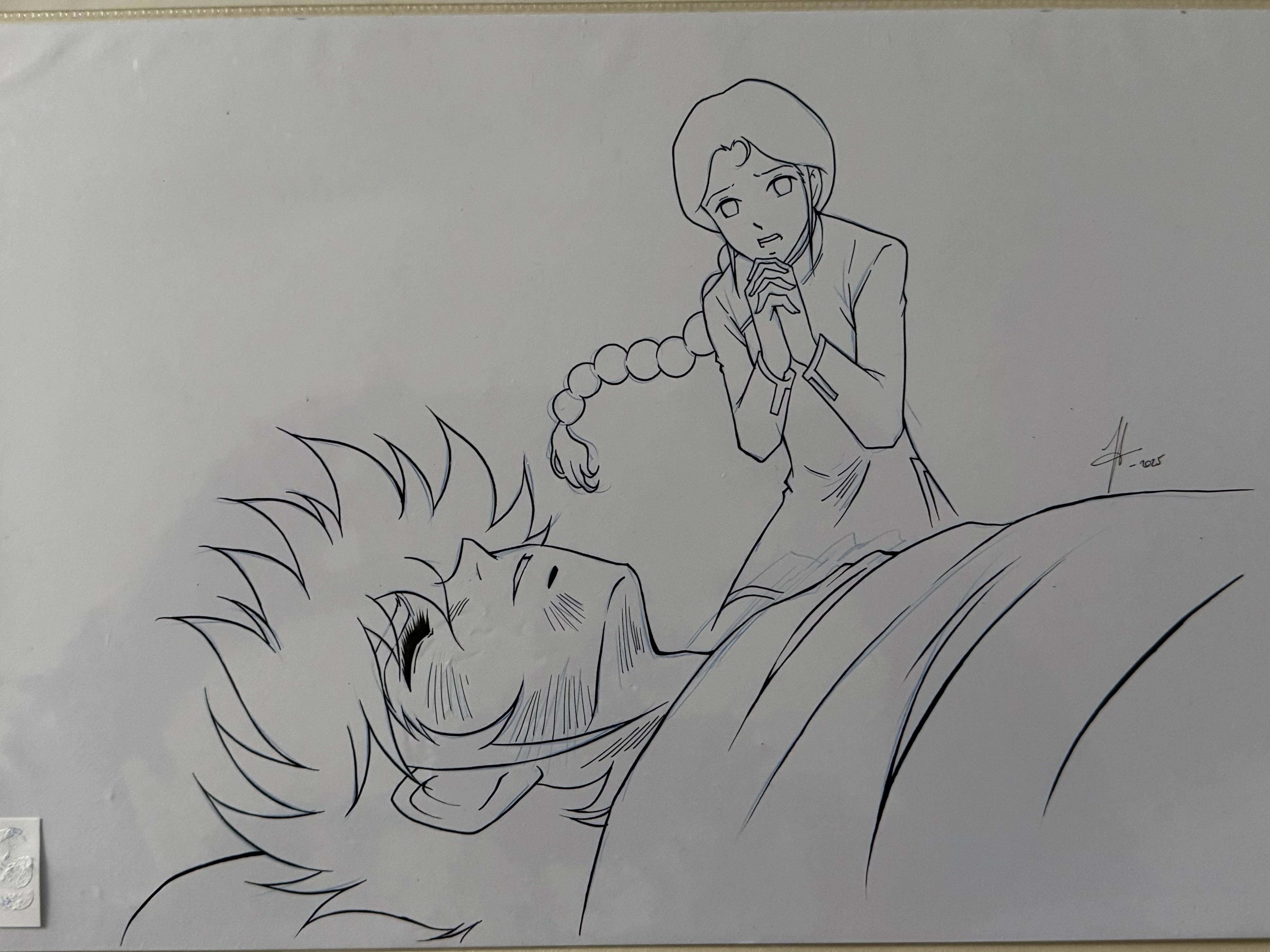 Jérôme Alquié, Saint seiya time odyssey tome 4 - Planche originale