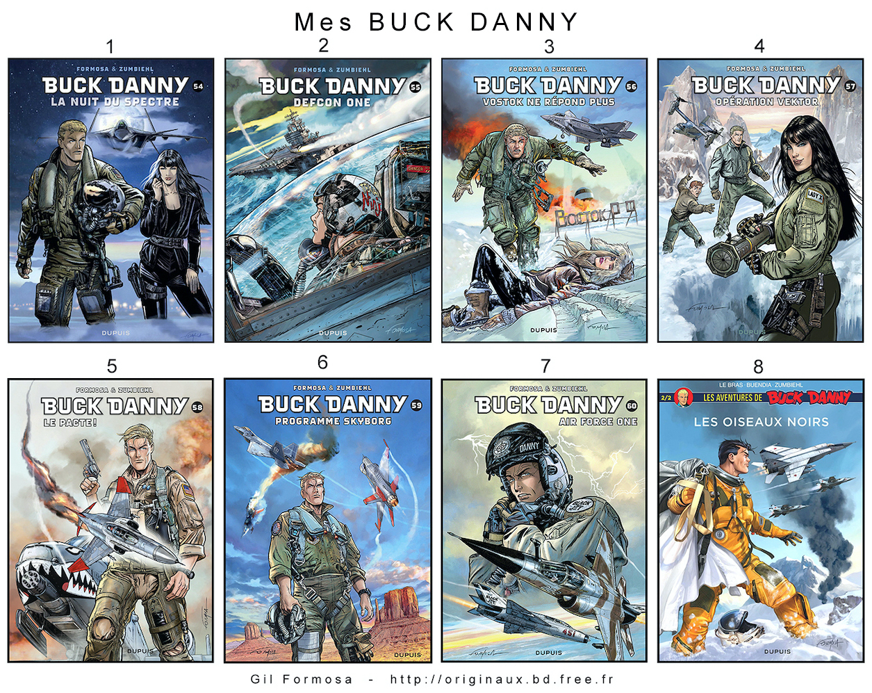 BUCK DANNY T 55 P33 par Gil Formosa - Planche originale