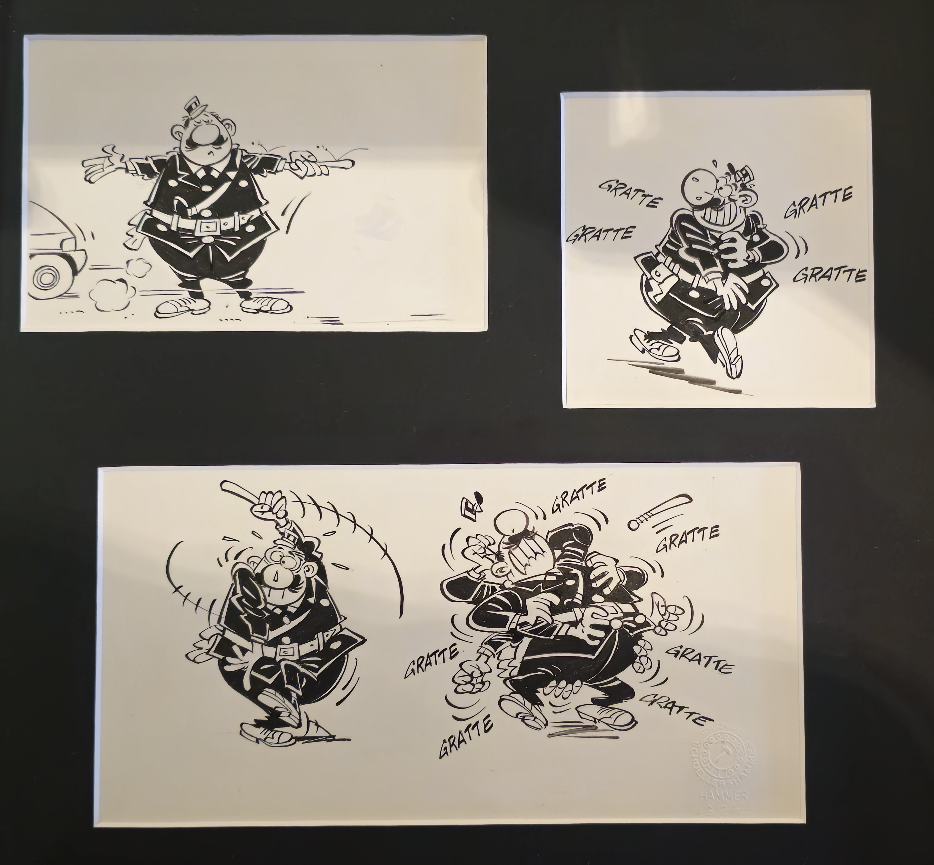Agent 212 par Daniël Kox - Illustration originale