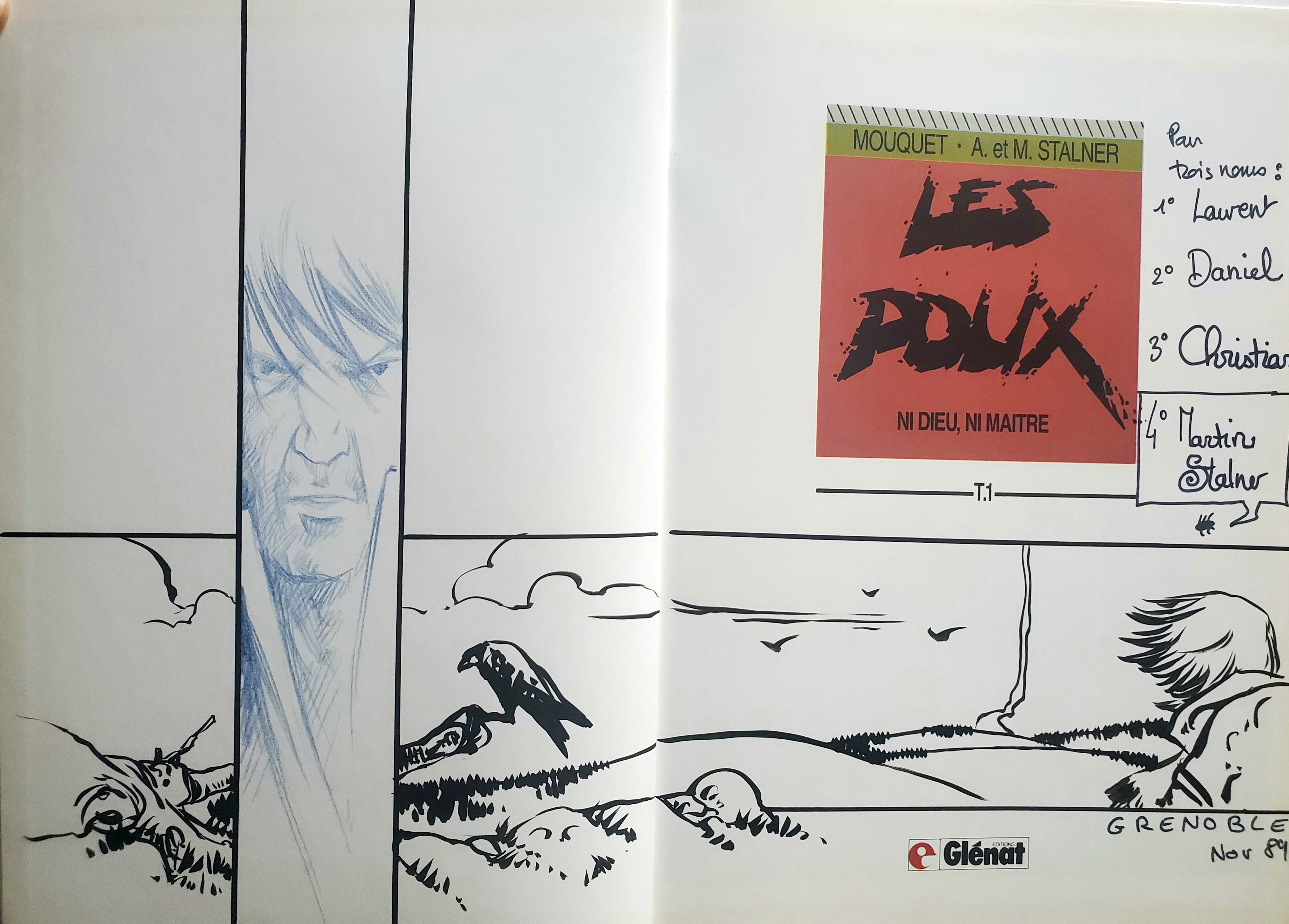 Éric Stalner, LES POUX T1 NI DIEU, NI MAÎTRE - Dédicace