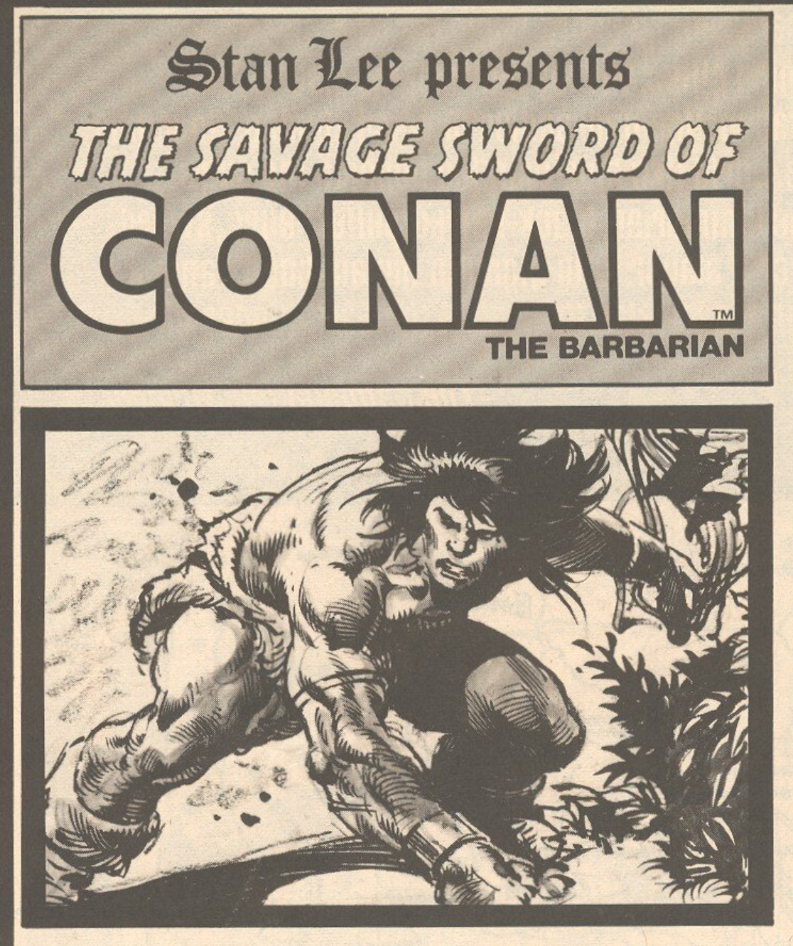 John Buscema, Rudy Nebres, Savage Sword of Conan - T53 p23 - Planche ...