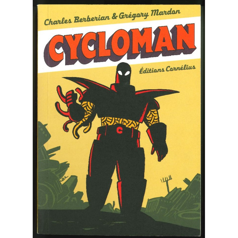En vente - Grégory Mardon - couverture originale de Cycloman et page de ...