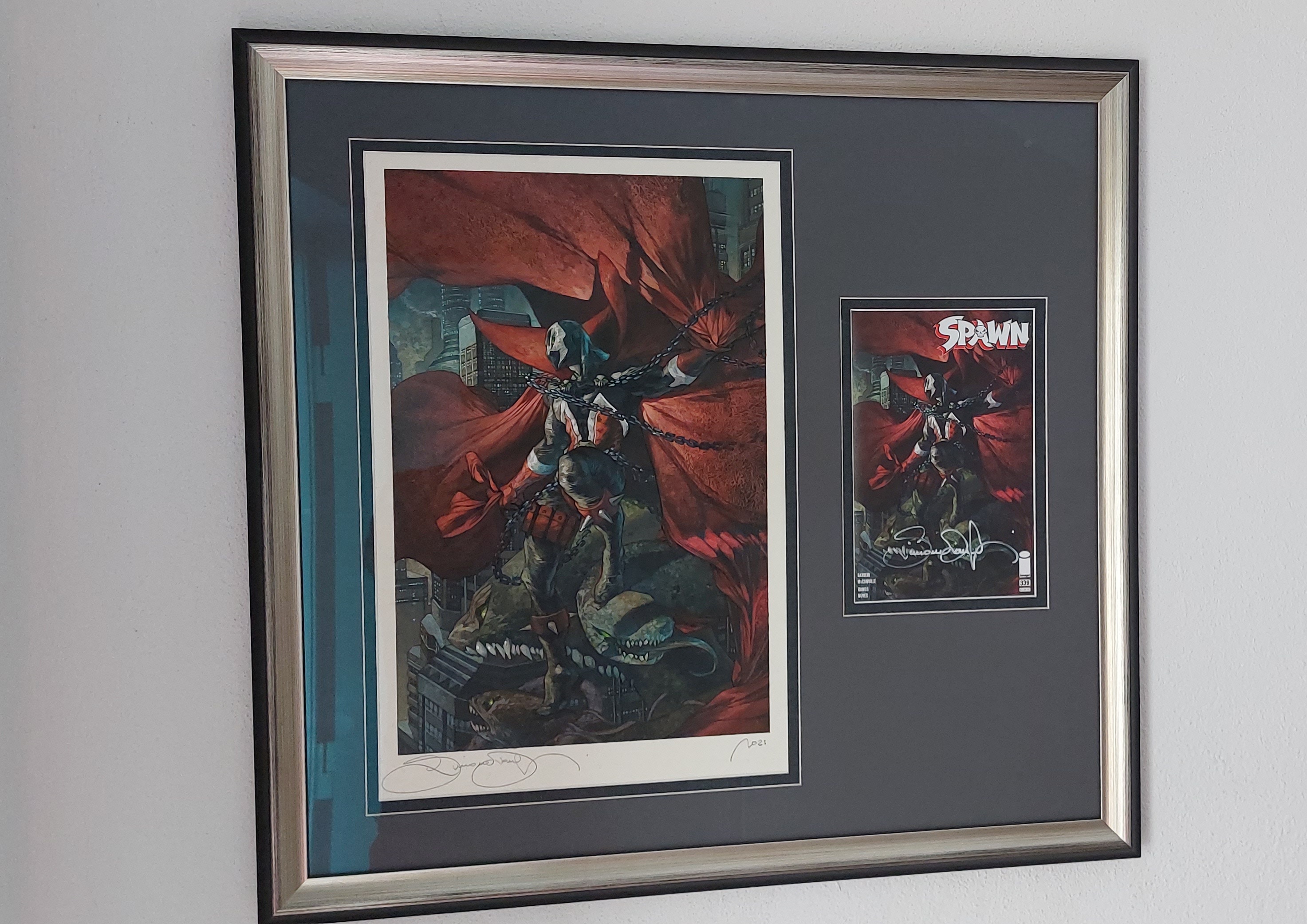Spawn #339 cover par Simone Bianchi - Couverture originale