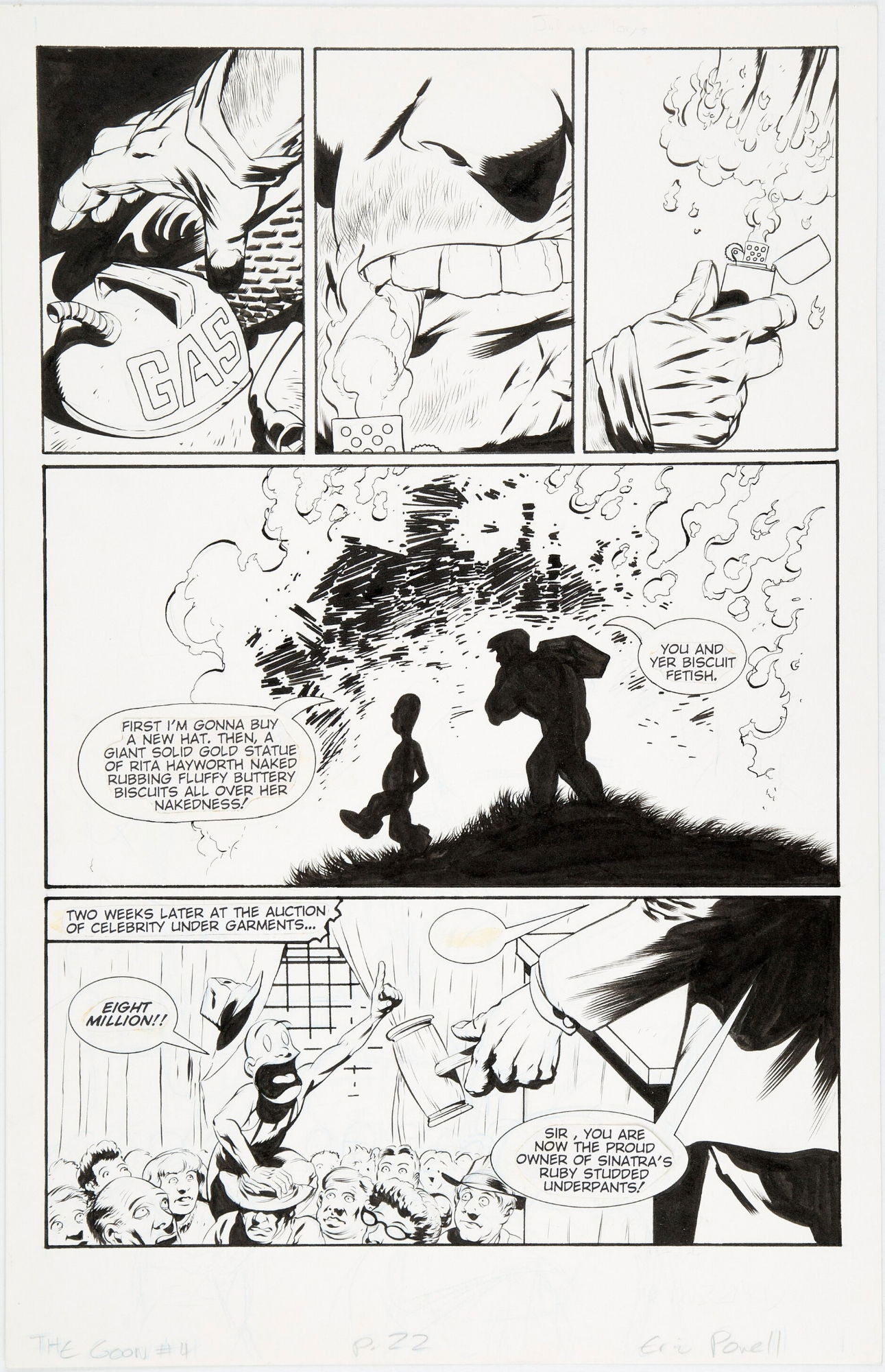 En vente - Eric Powell - The Goon - The Goon Color Special (Albatross ...