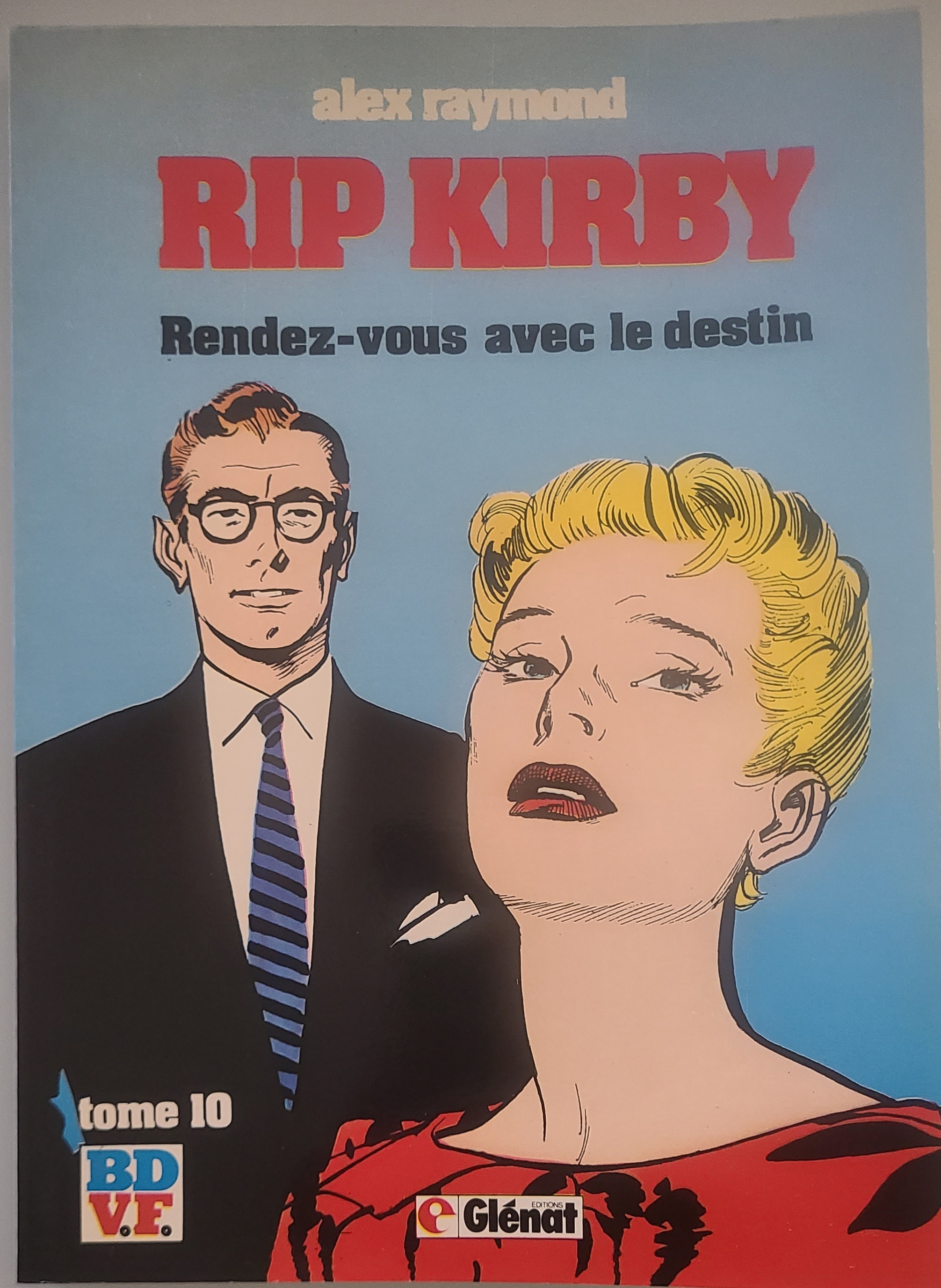 Alex Raymond, Rip Kirby - La fille du calendrier - Planche originale