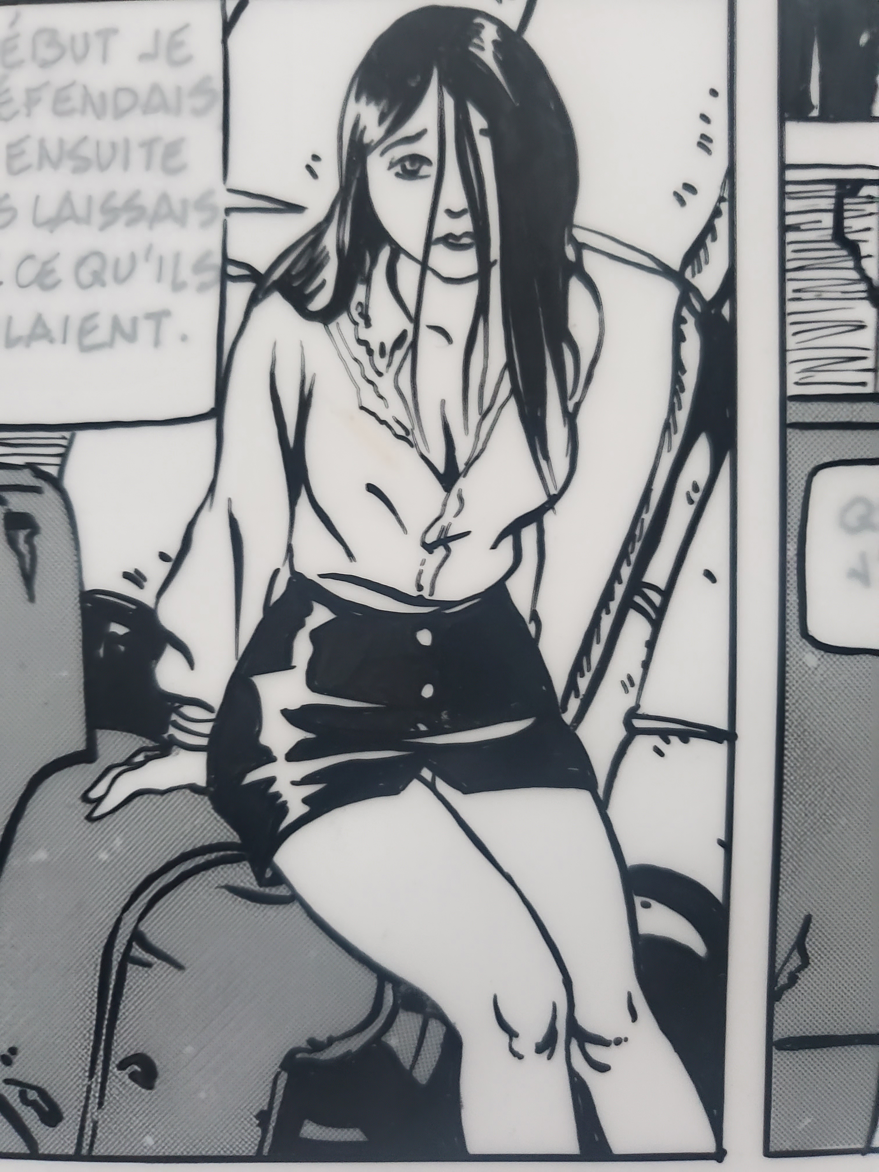 CARLOTTA par Alex Varenne - Planche originale