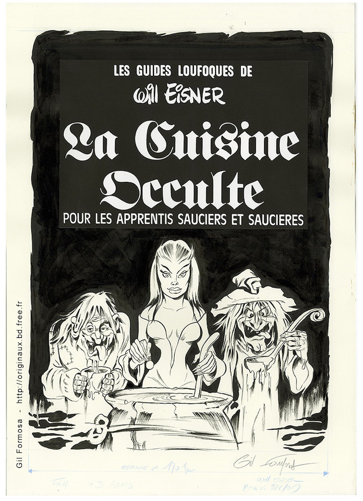 Gil Formosa, Les GUIDES LOUFOQUES de Will Eisner - Couverture originale
