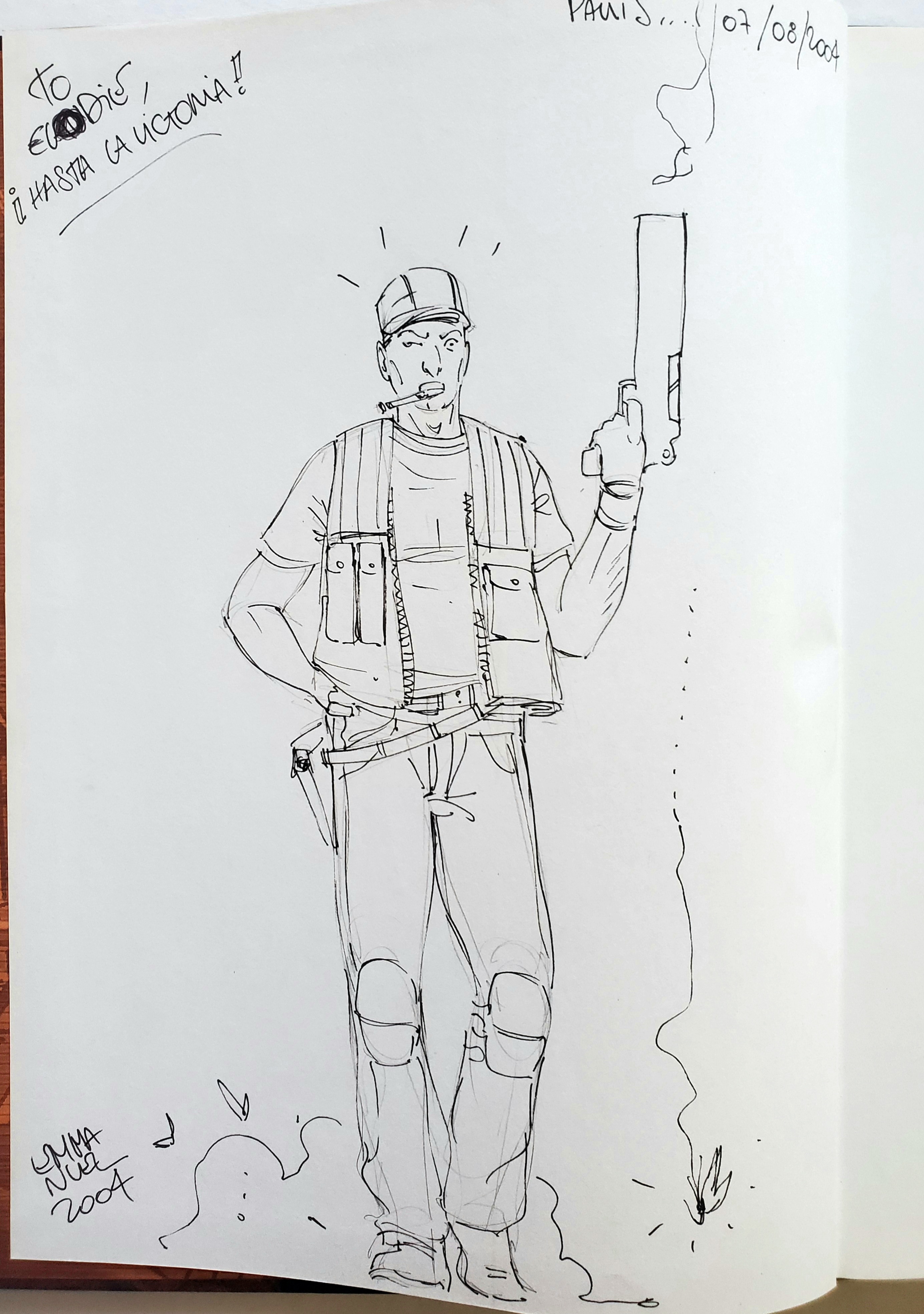 Emmanuel Vegliona, H.A.N.D. T2 JUNGLE DE ROUILLE - Dédicace