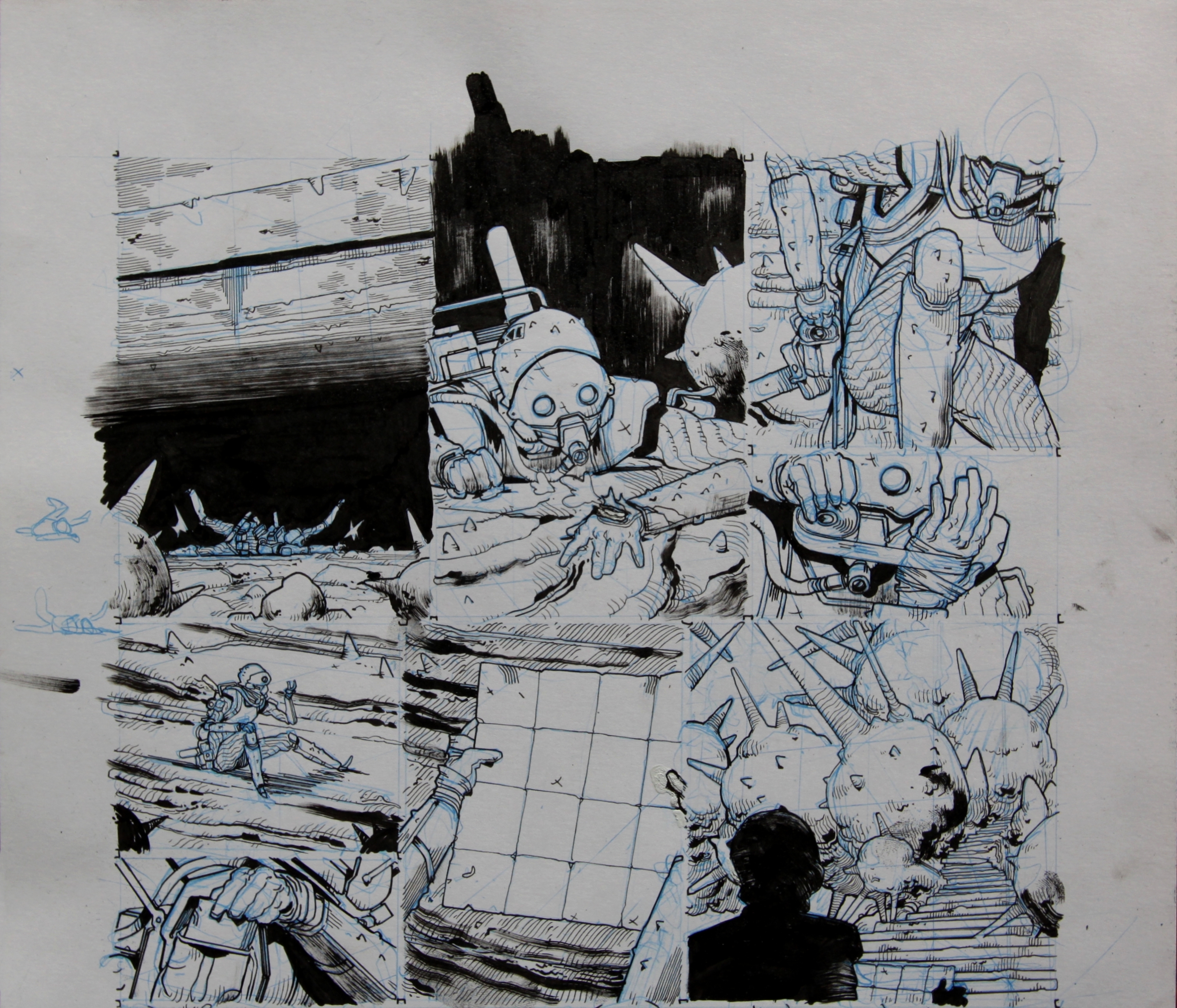 Bablet Mathieu - Silent Jenny - P4 - Planche originale