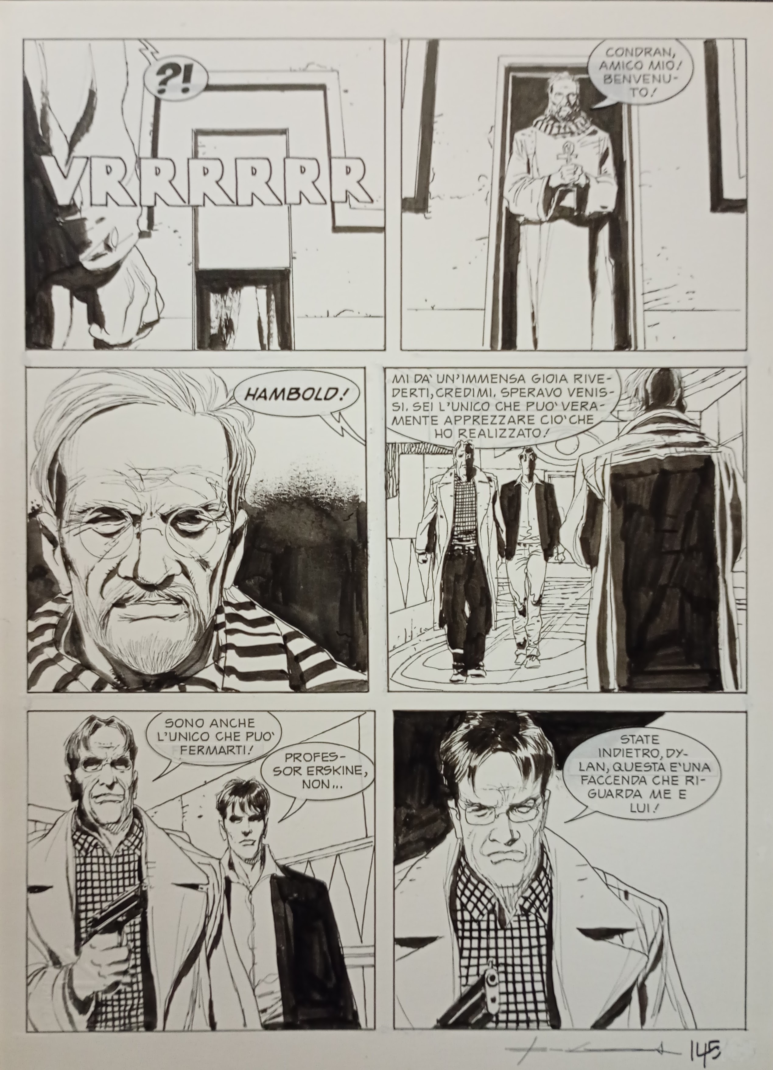 Roi Corrado - Planche originale