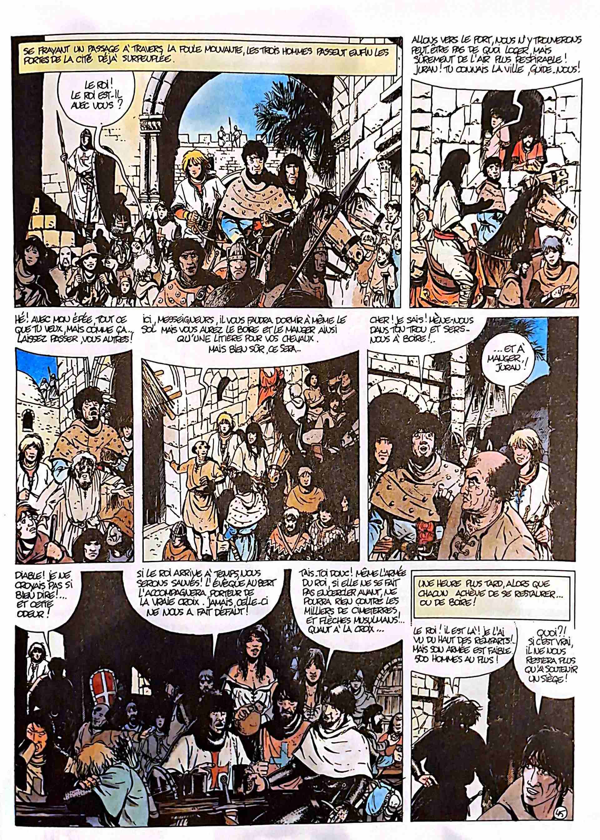 Thierry Cayman, Sylvain de Rochefort - Planche originale