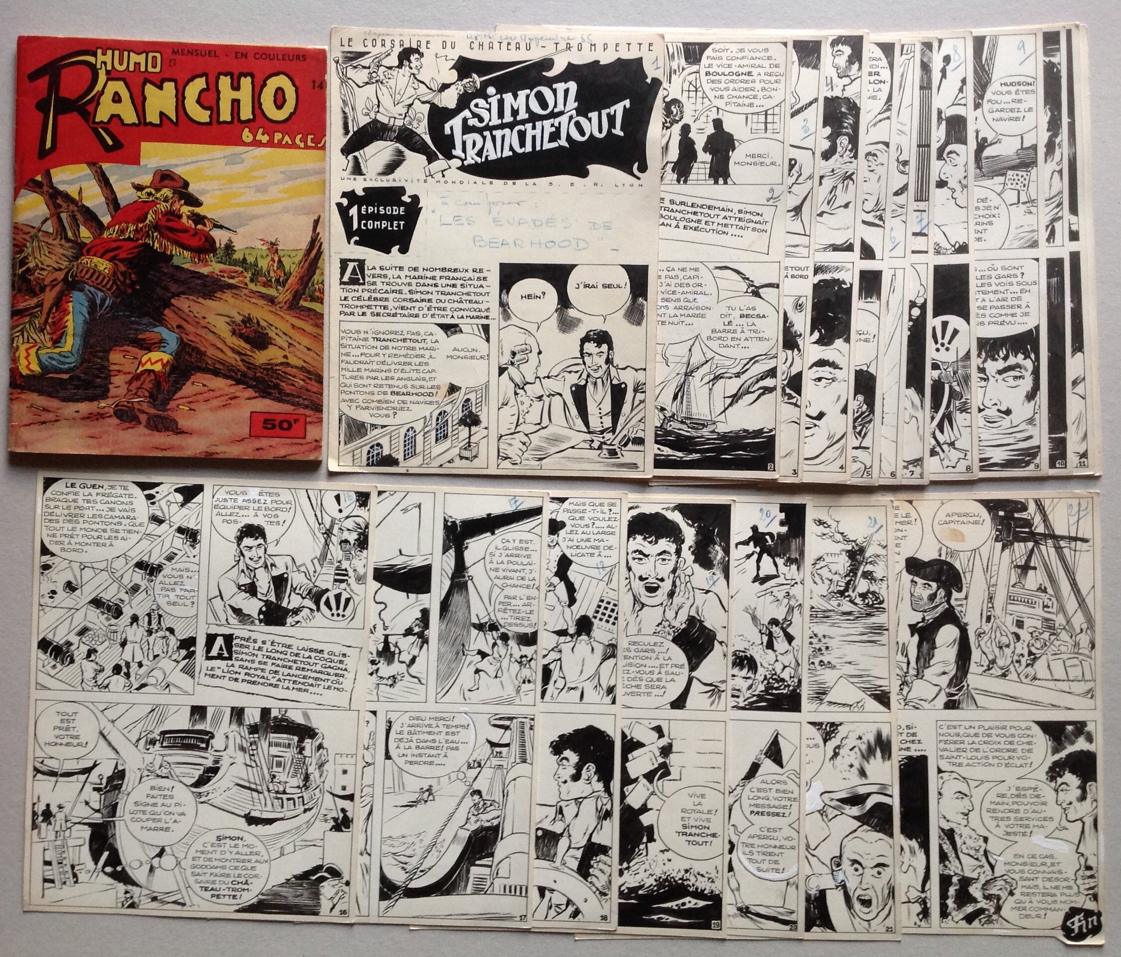 En vente - Devaux (Atelier Chott) Simon Tranchetout 22 Planche ...