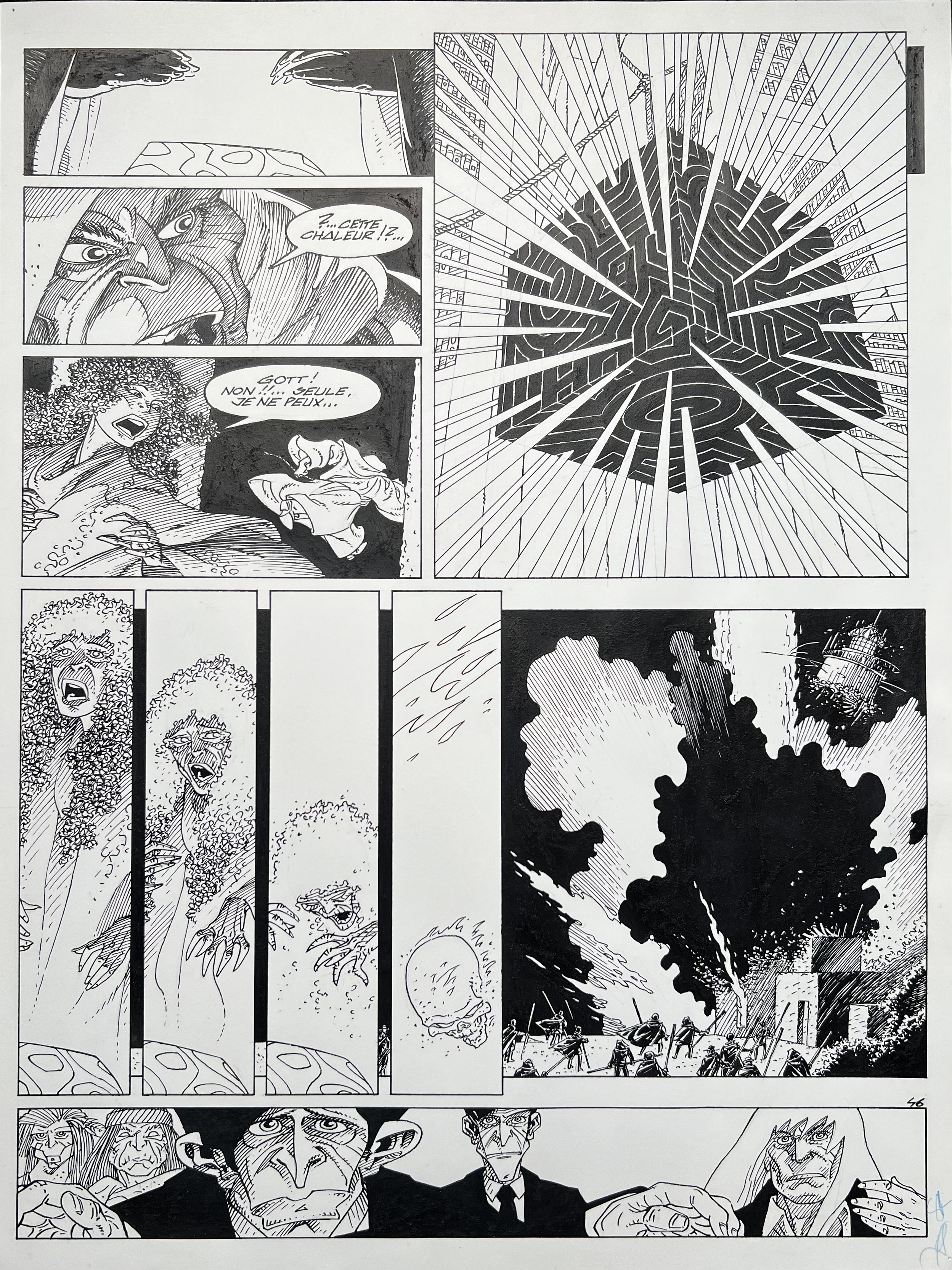 Andreas, Rork # 7 Retour / De Terugkeer - Planche originale
