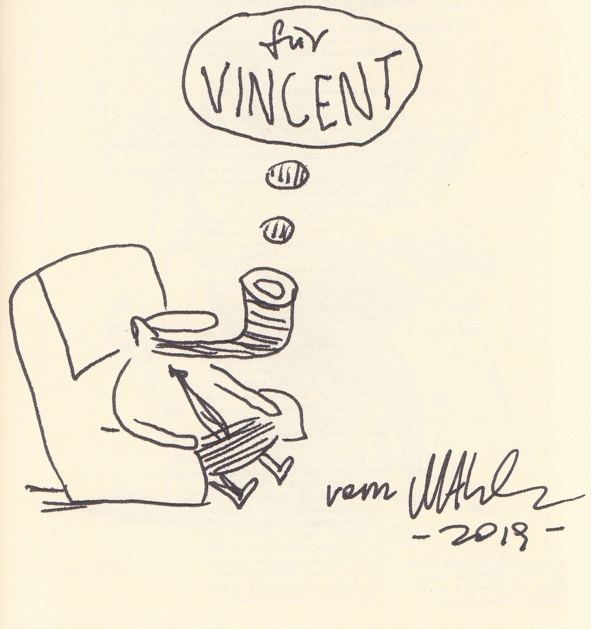 Nicolas Mahler, Emmanuelle's Last Flight - Dédicace