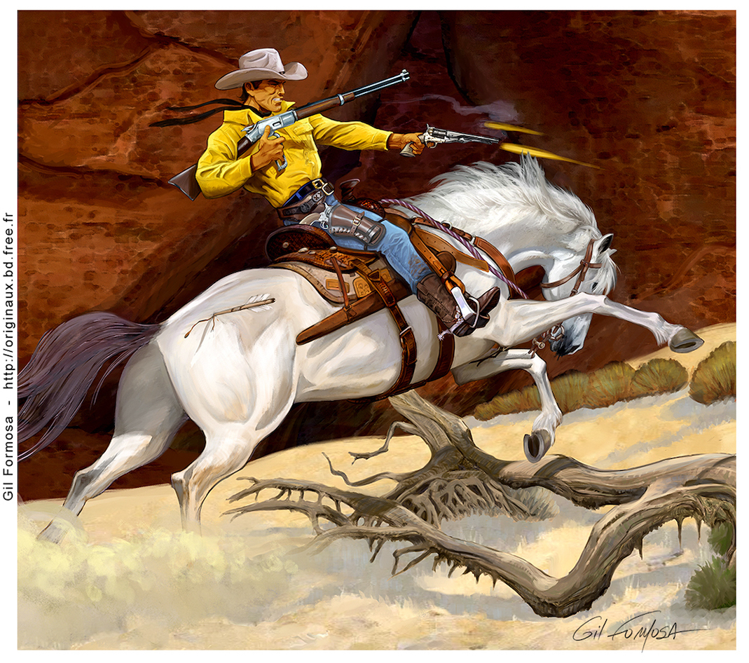 TEX WILLER par Gil Formosa, Gianluigi Bonelli - Planche originale