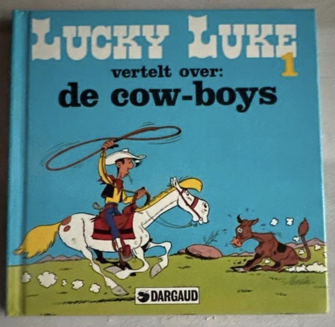 Michel Janvier, Lucky Luke vertelt over de cowboys - Couverture originale