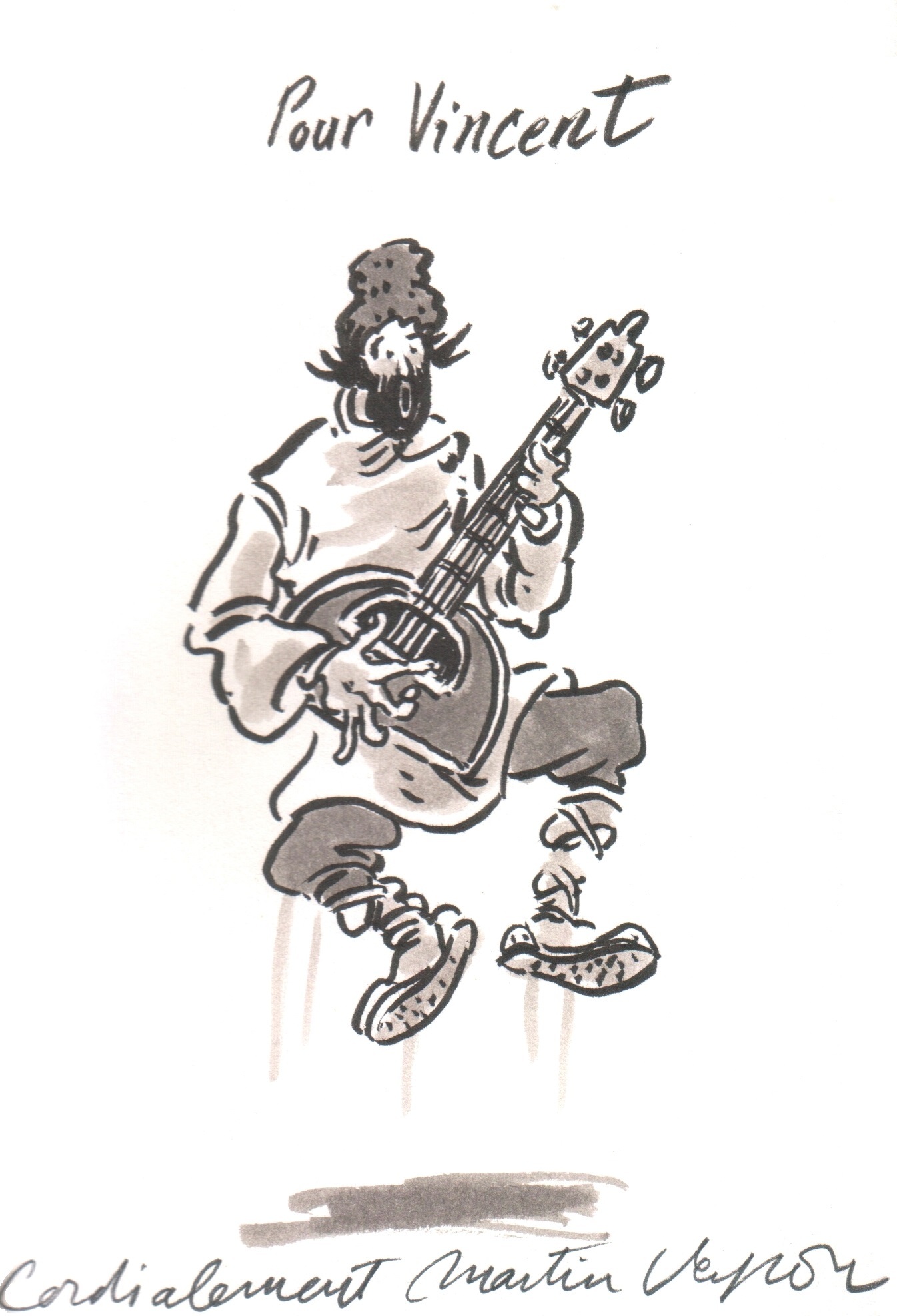 Martin Veyron, Ce qu'il faut de terre à l'Homme - Dédicace