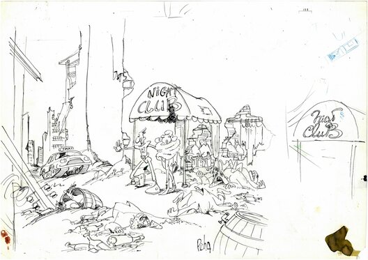 Cartoons - originaux de BD