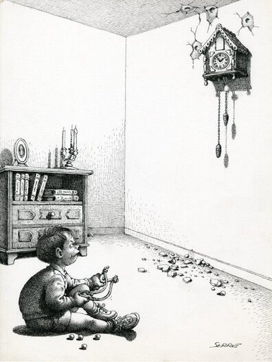 Serre, Claude - originaux de BD