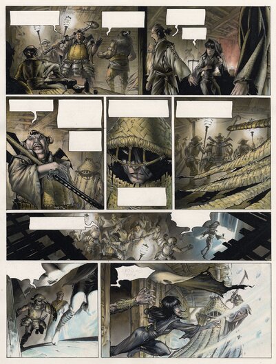 Sakura par Saverio Tenuta - Planche originale