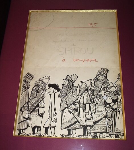 Sirius, Timour - La colonne ardente - Planche originale