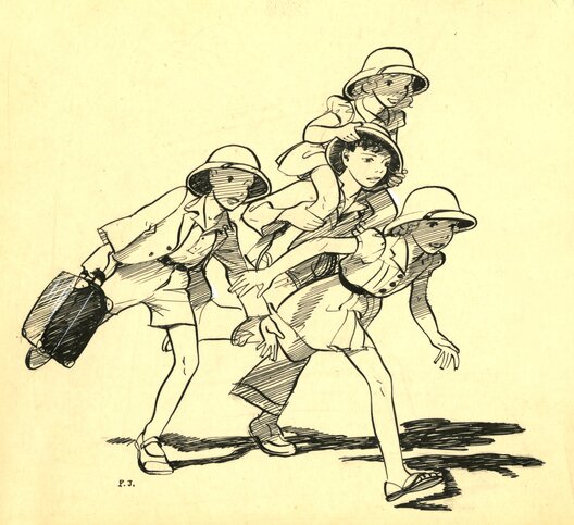 Joubert-Vikings-1982 - Illustration originale