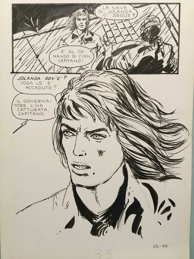 Manara Le Declic 2 - Planche originale