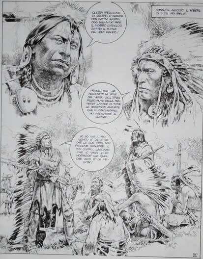 Serpieri - originaux de BD