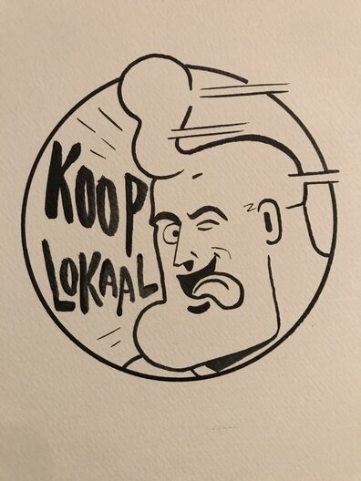 Cowboy Henk par Herr Seele - Planche originale