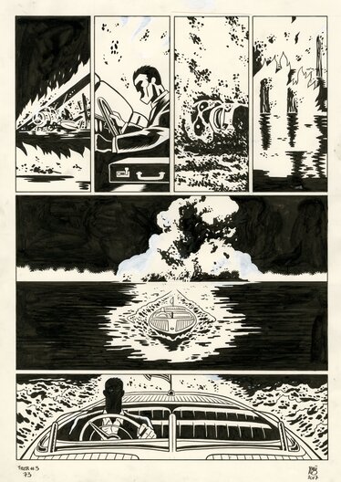 Tyler Cross par Brüno, Fabien Nury - Illustration originale