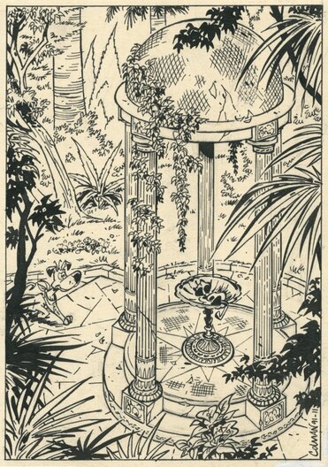 Colman - Billy the Cat - Planche originale