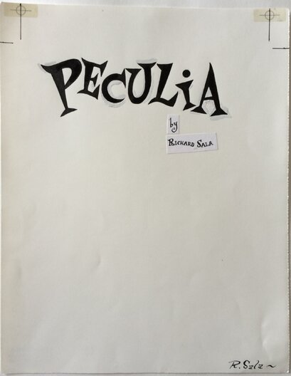 Sala, Richard - Peculia - originaux de BD