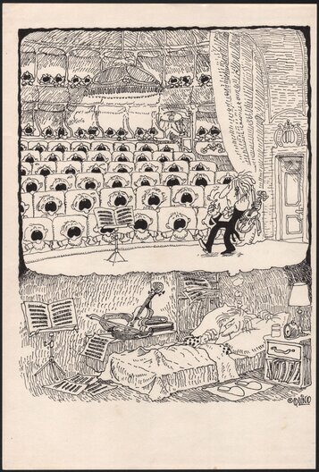 Planches et dessins originaux de Quino