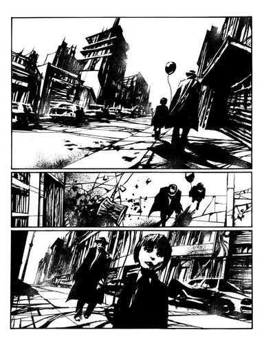 Zezelj - originaux de BD
