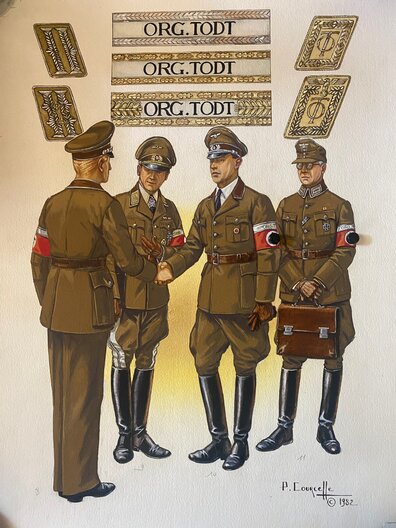 Patrice Courcelle, planche originale, WW2, OT. - Planche originale