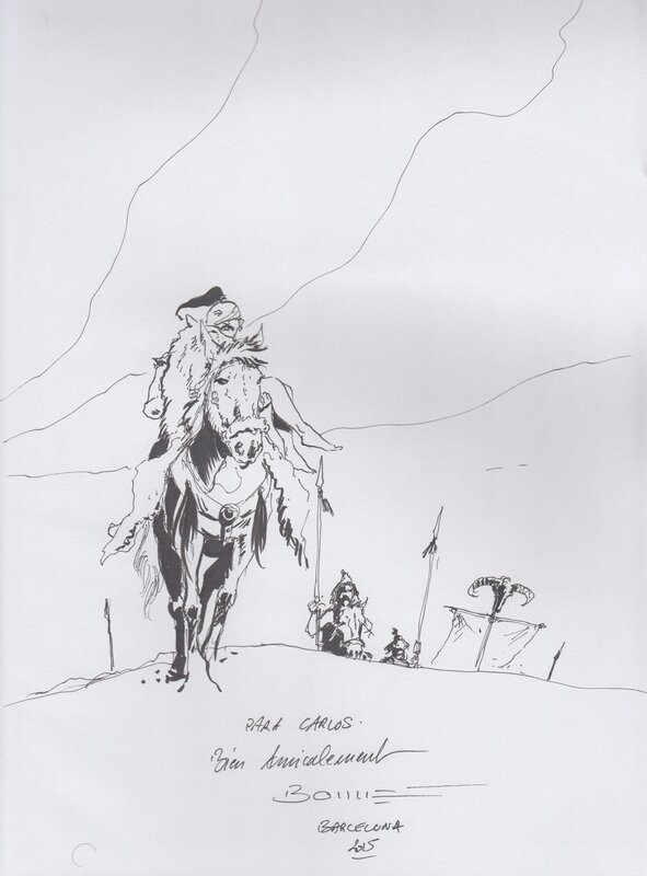 Atila par Franck Bonnet - Dédicace